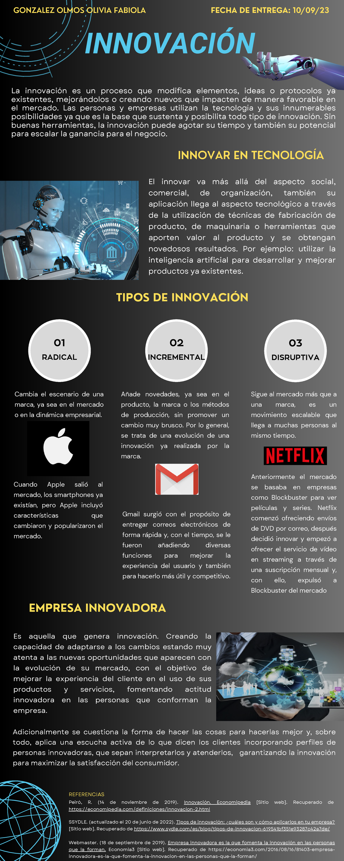 A1 OGO - La innovación es un proceso que modifica elementos,innovación ...