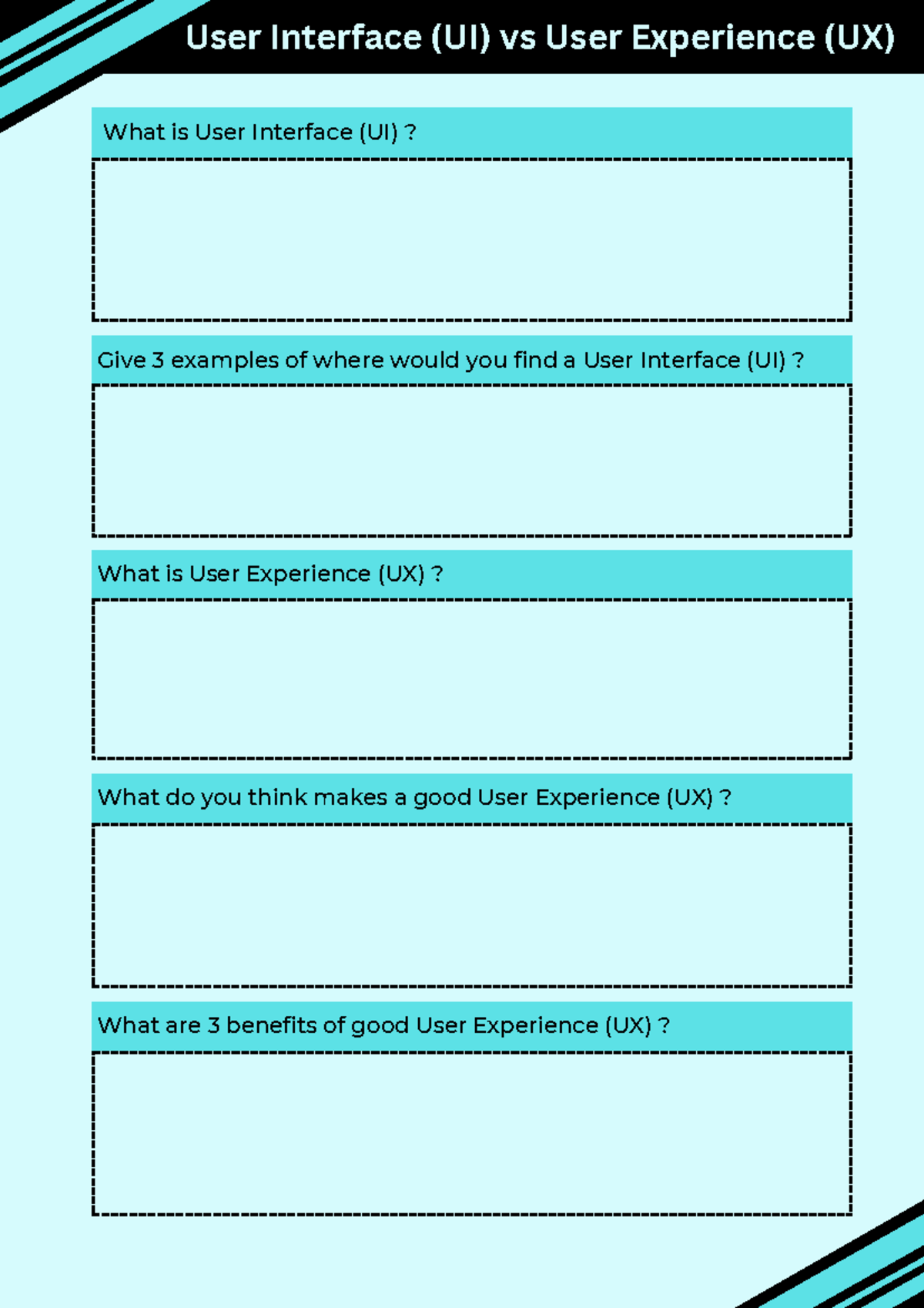 UX versus UI - sigma on the wall, whos the skibidies of em all - User ...