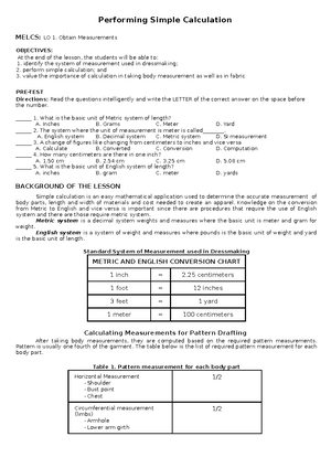 Lesson 2 - Process of Community Immersion - Lesson: Process of ...
