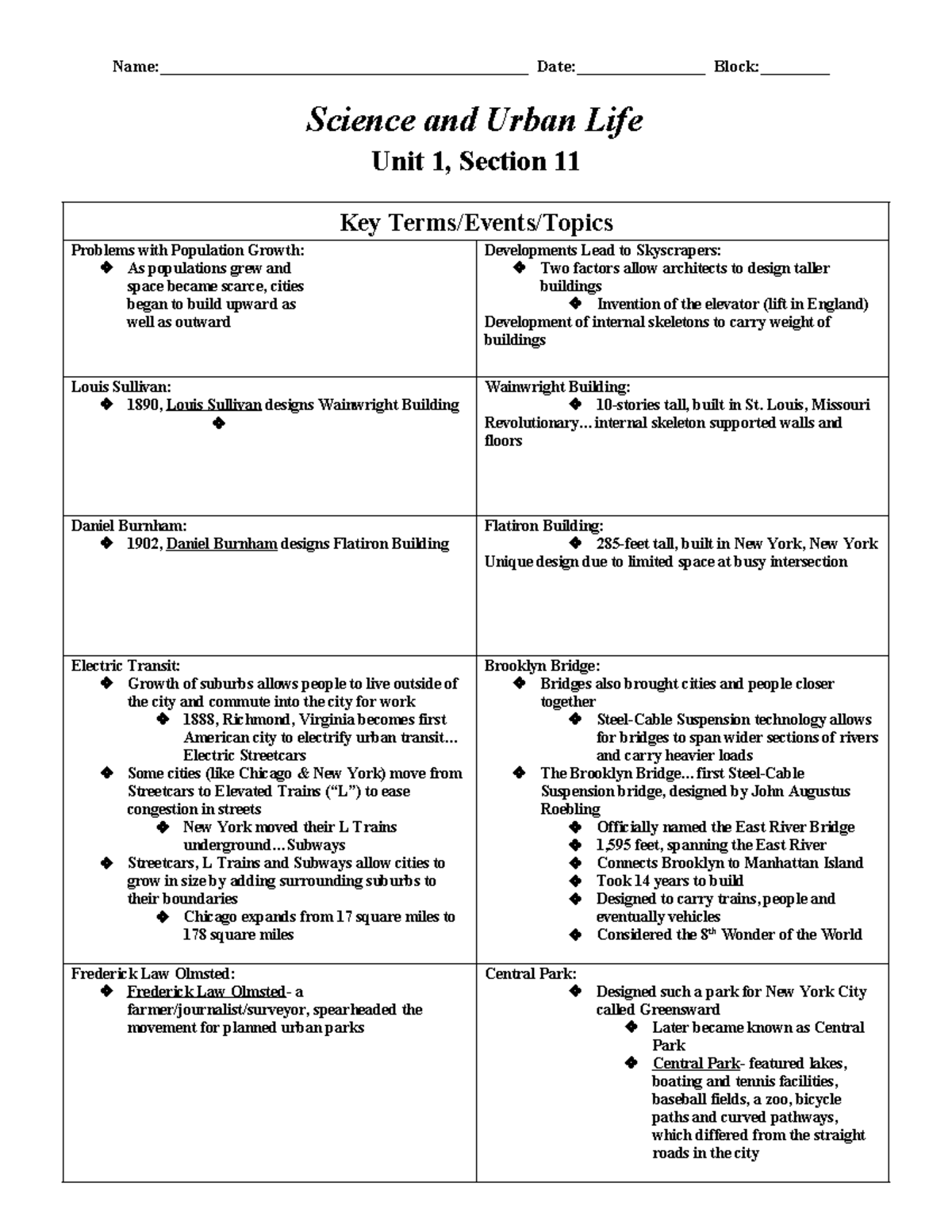 GO - lecture notes to history - Name ...