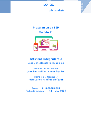 Proyecto integrador M21 Mi top 10 científico (prepa en linea sep) - 1 ...