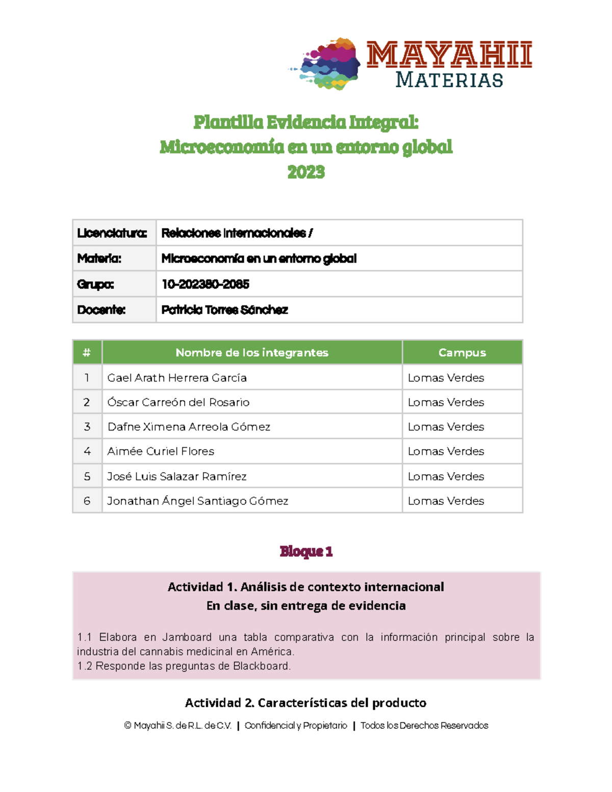 A4 Eq7 - Actividad 4. Teoría del consumidor racional - Plantilla ...