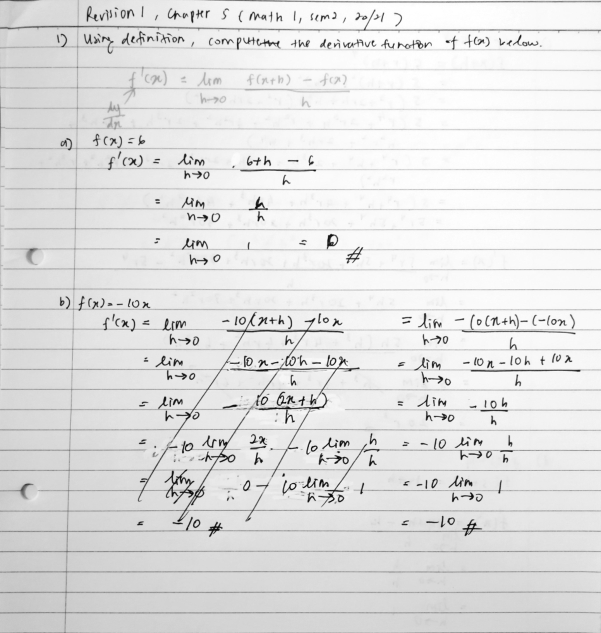 Chap5 rev1 - math 1 - Engineering Mathematics I - Studocu