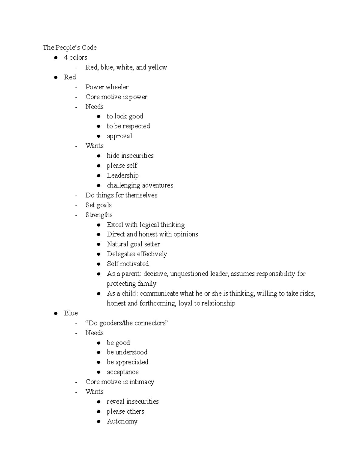People s Code Lecture Notes On The People s Code different Colors