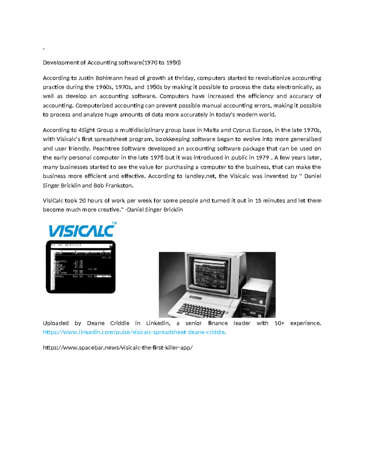 Development of accounting software - . Development of Accounting ...