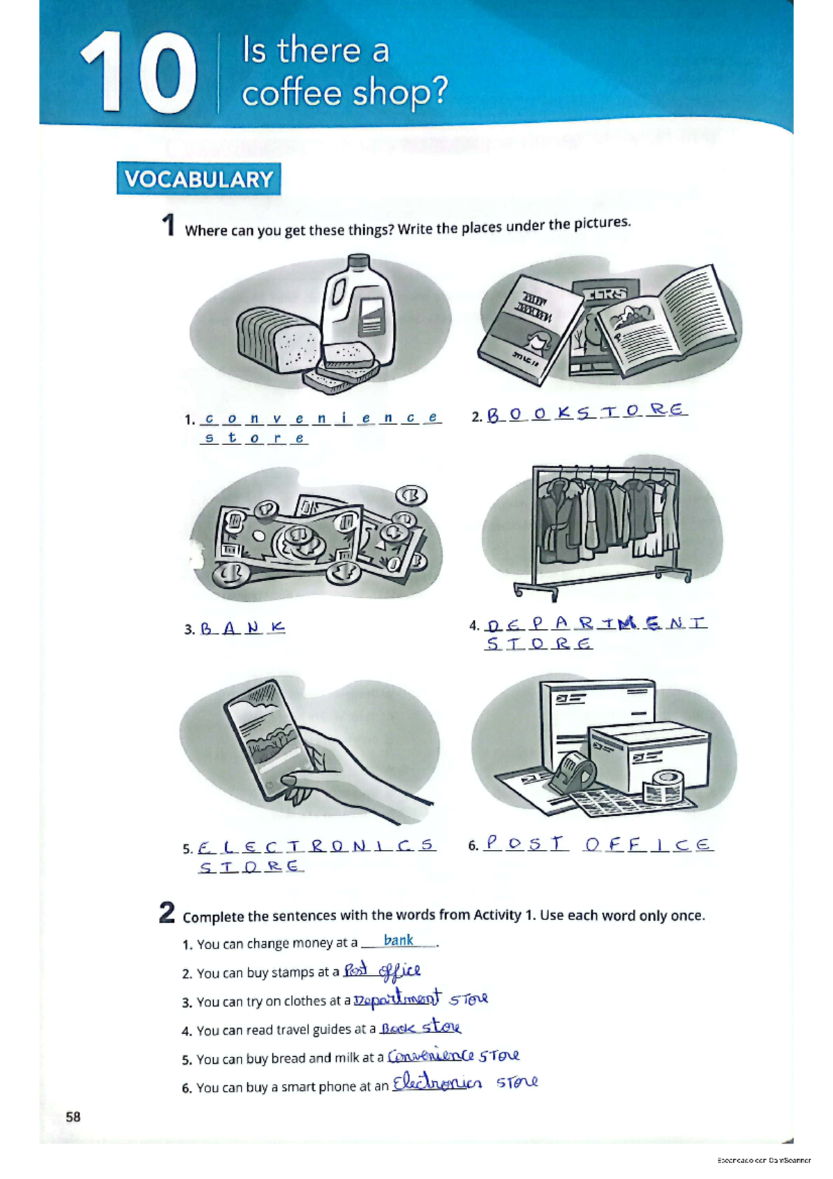 Workbook UNIT 10 - ninguna - Ingles Basico II - Studocu