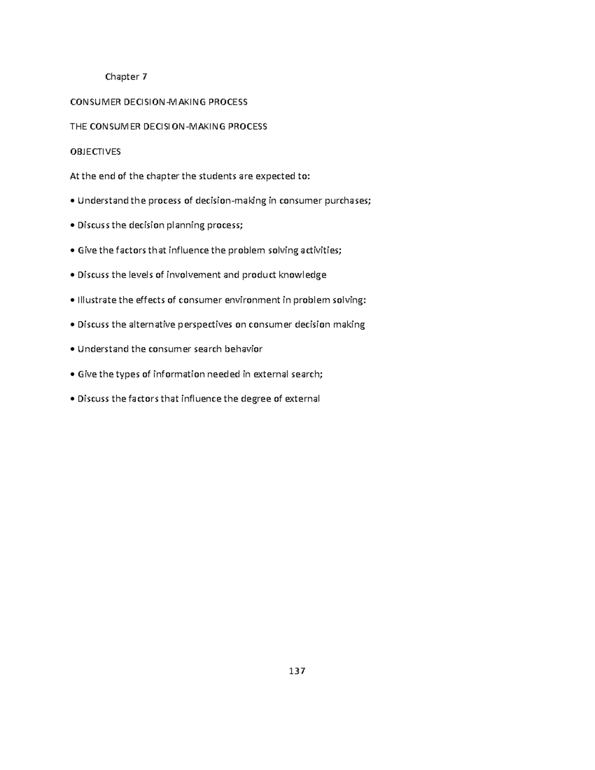 Consumer- Bahavior- Finals - Chapter 7 CONSUMER DECISION-MAKING PROCESS ...