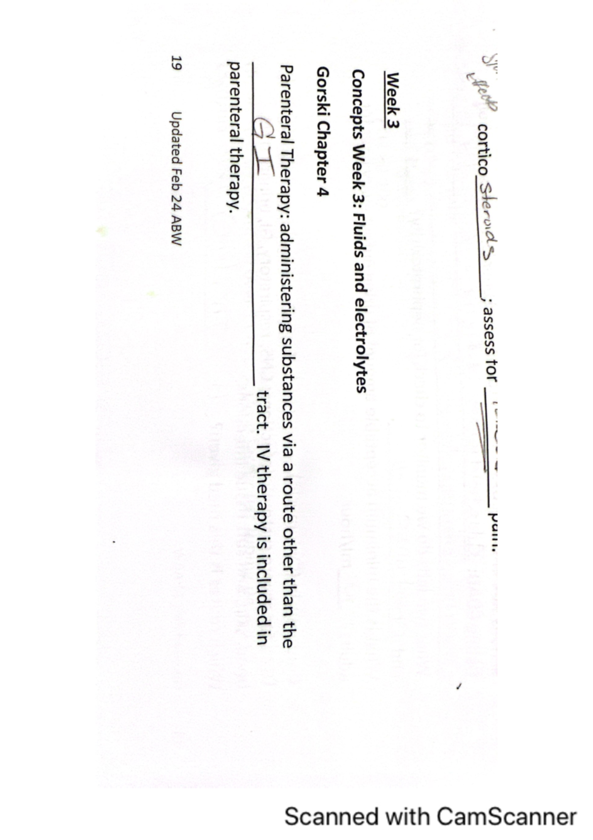 Nur 172 wk 3 - pre-class assignment - NUR 172 - Studocu