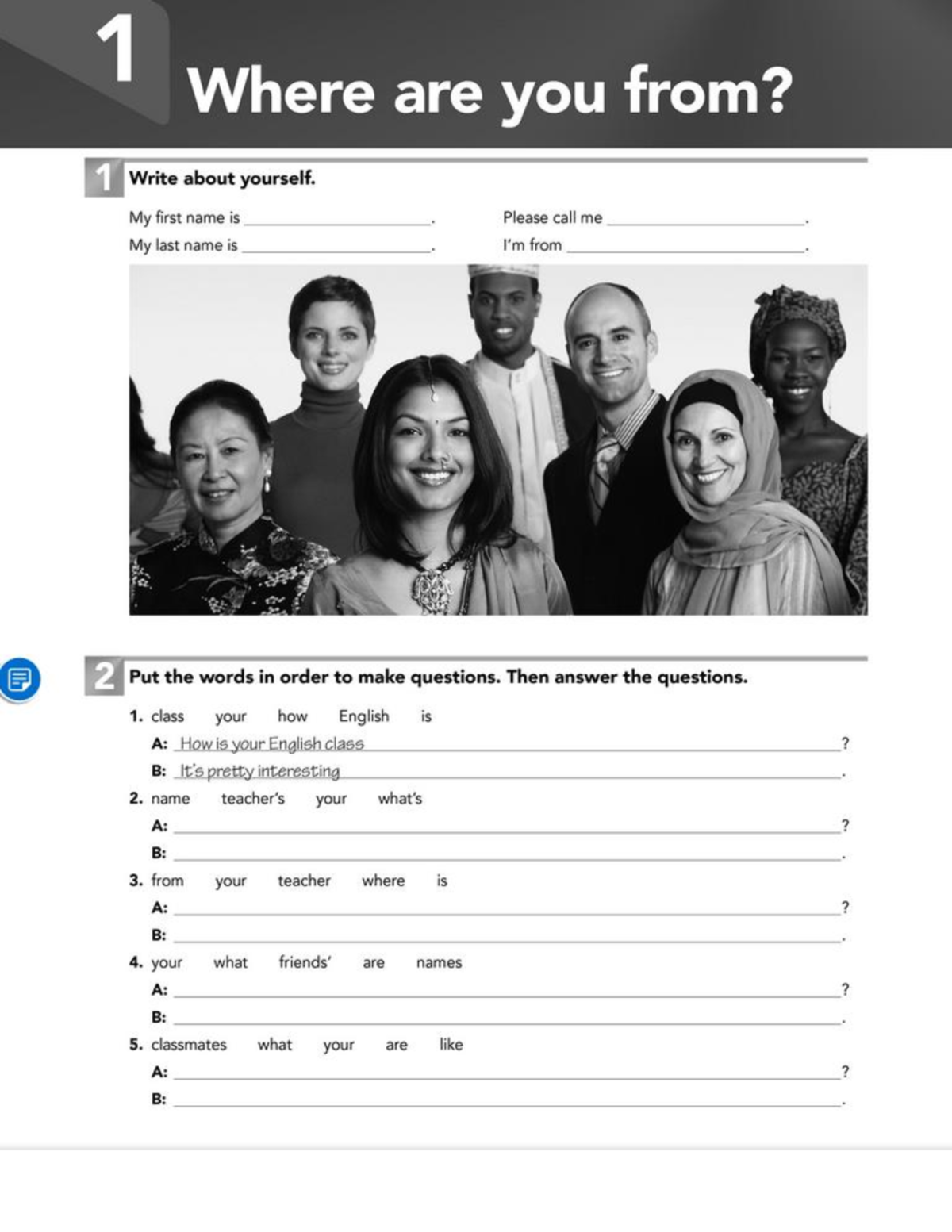 Workbook Unit 1-2 - Repaso - Inglés Básico - Studocu