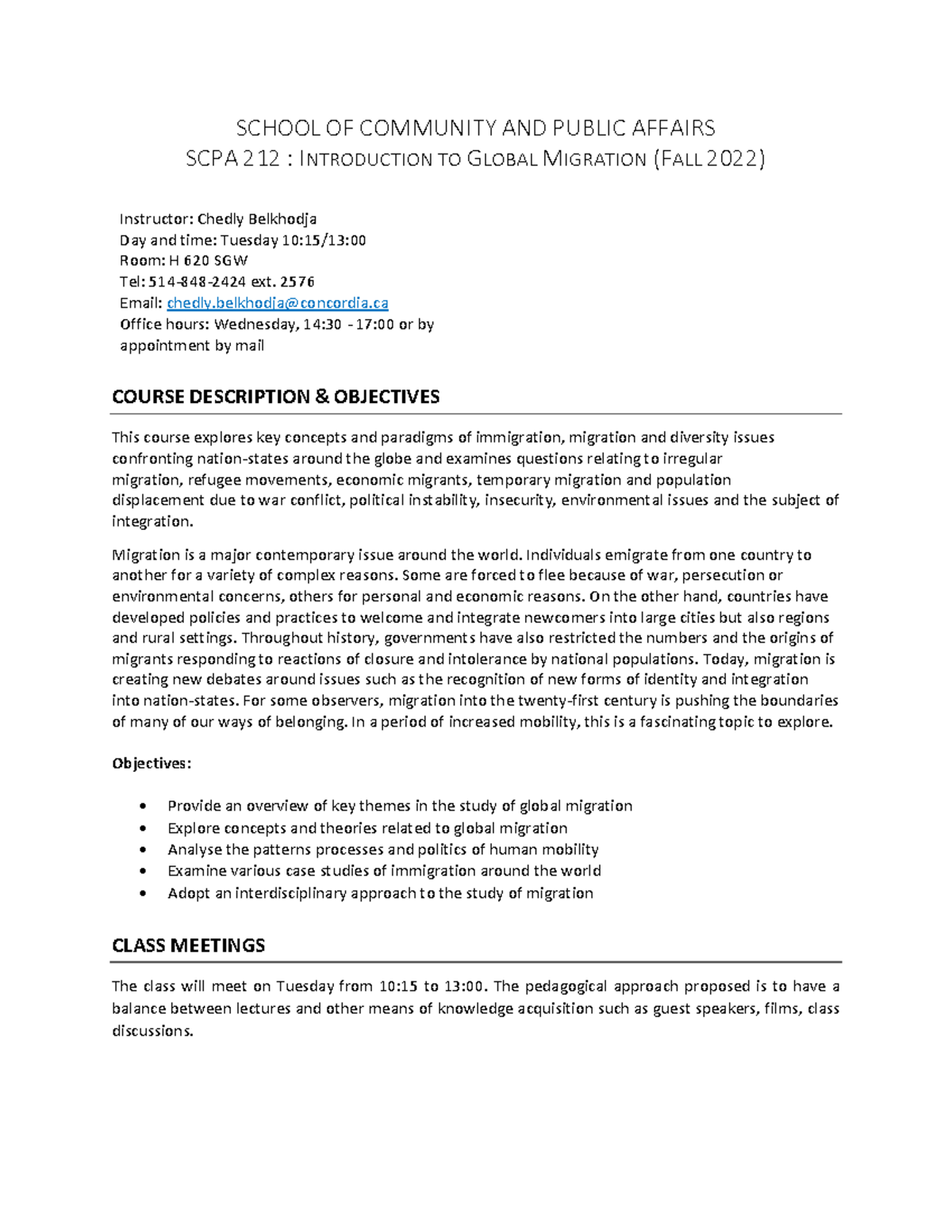 SCPA Global Migration 212 2022 - SCHOOL OF COMMUNITY AND PUBLIC AFFAIRS ...