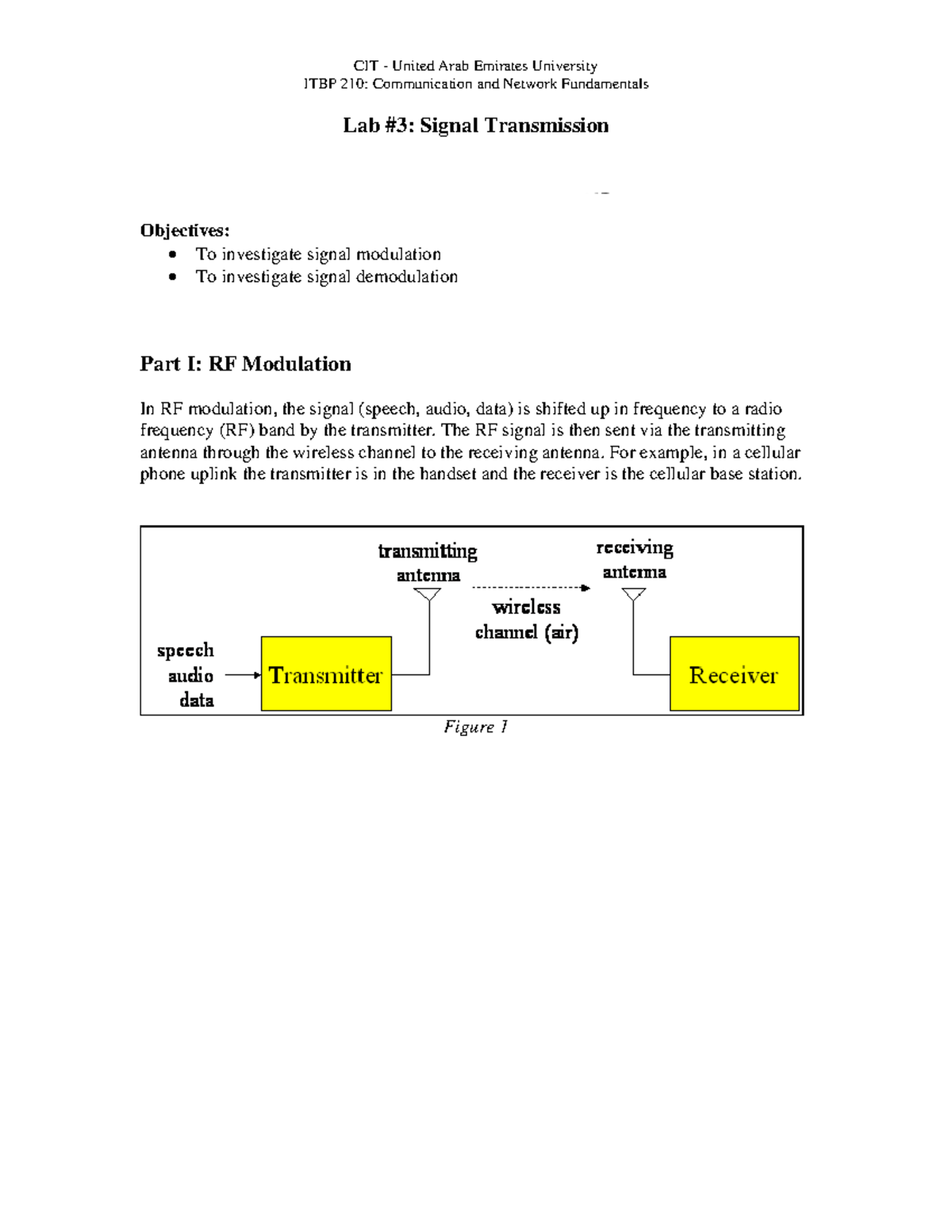 LAB3 - labs and some assignments - ITBP 210: Communication and Network Fundamentals Lab # 3 ...