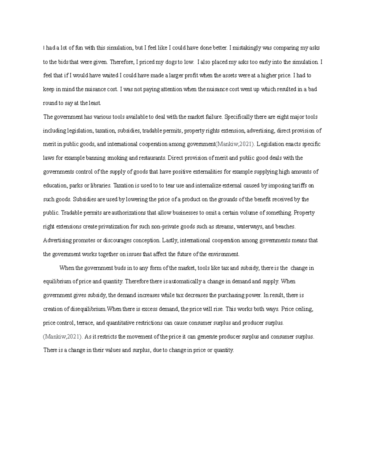 Economics simulation assignment copy - ECO201 - SNHU - Studocu