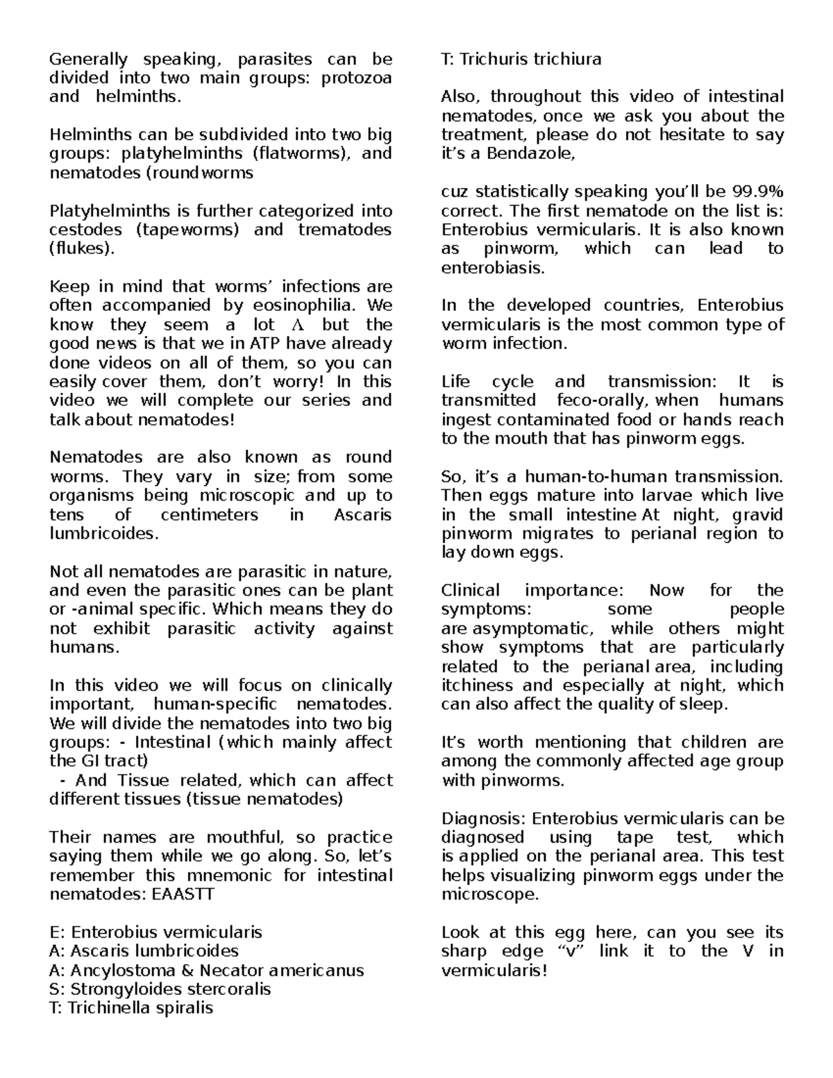 Microlab vids - Lecture Notes - Microbiology - Generally speaking ...