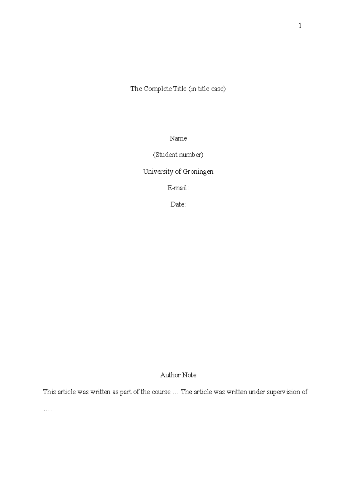 PSB2-09 Research Practicum 2021-2022 - Template - The Complete Title ...