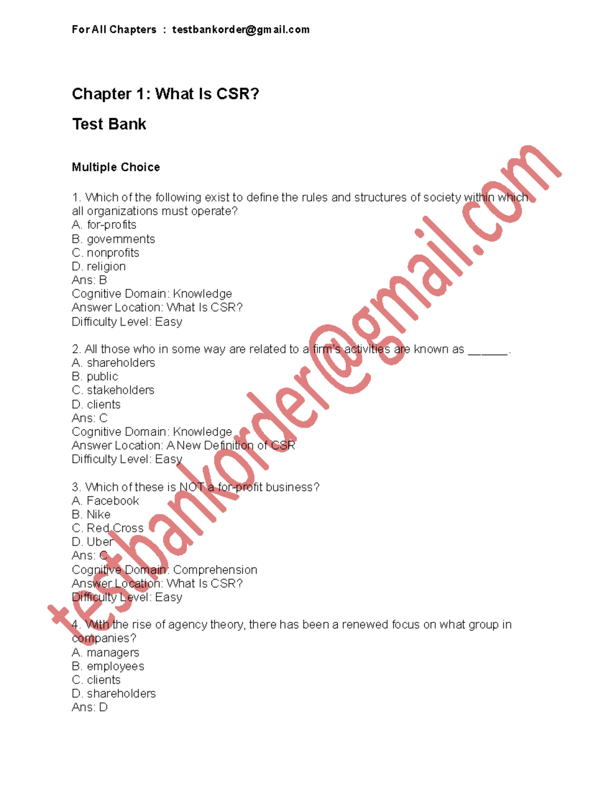 Solutions and Test Bank For Genetic Analysis: An Integrated Approach ...