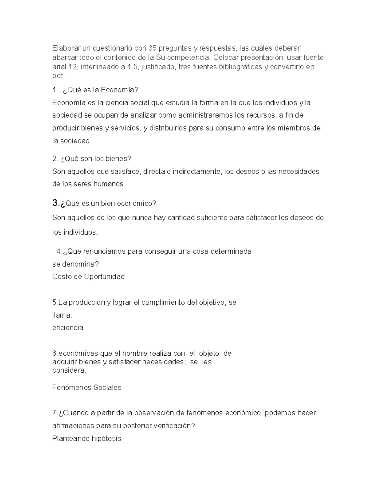 Elaborar un cuestionario con 35 preguntas y respuestas - Elaborar un cuestionario con 35 ...