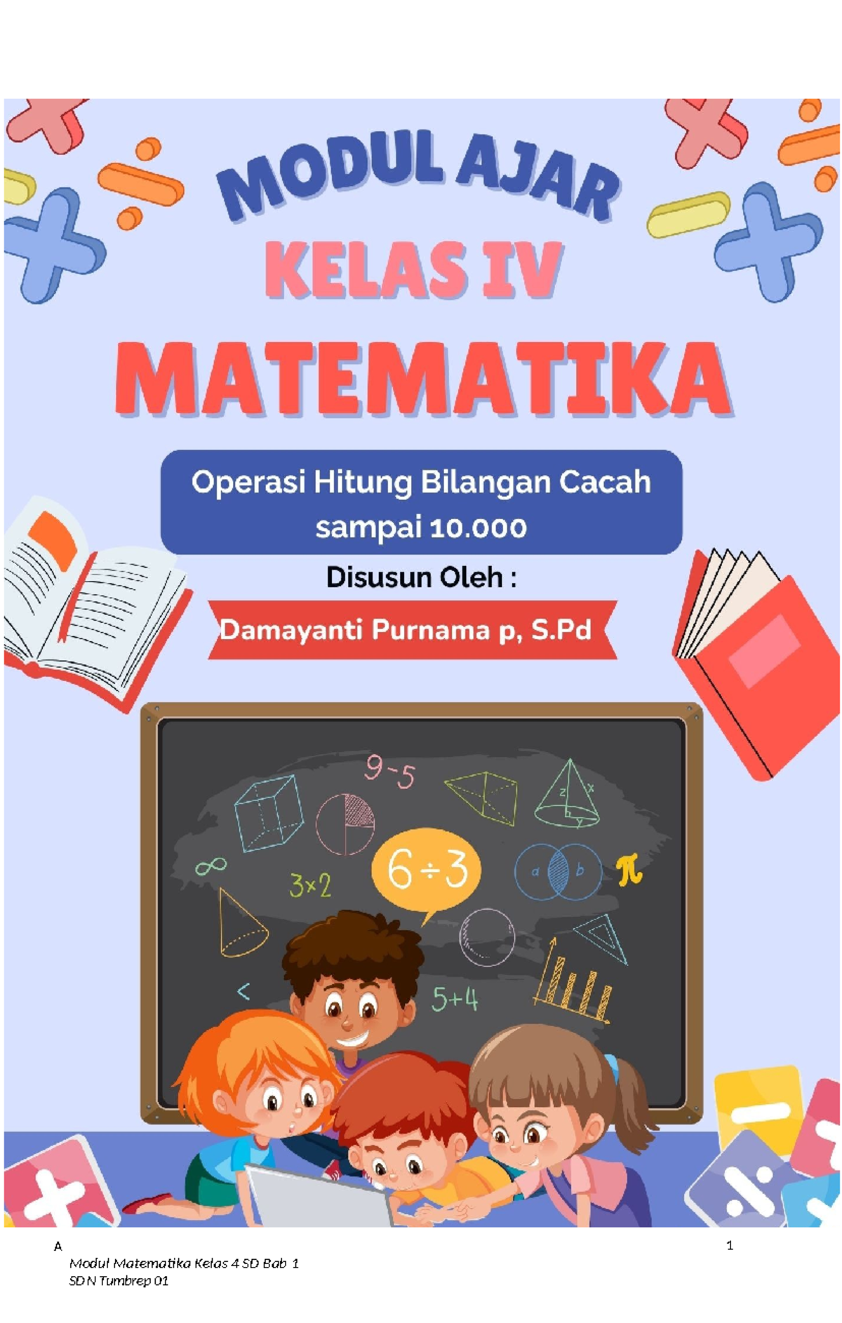 Modul matematika bab 1 - Modul Matematika Kelas 4 SD Bab A 2 Modul ...