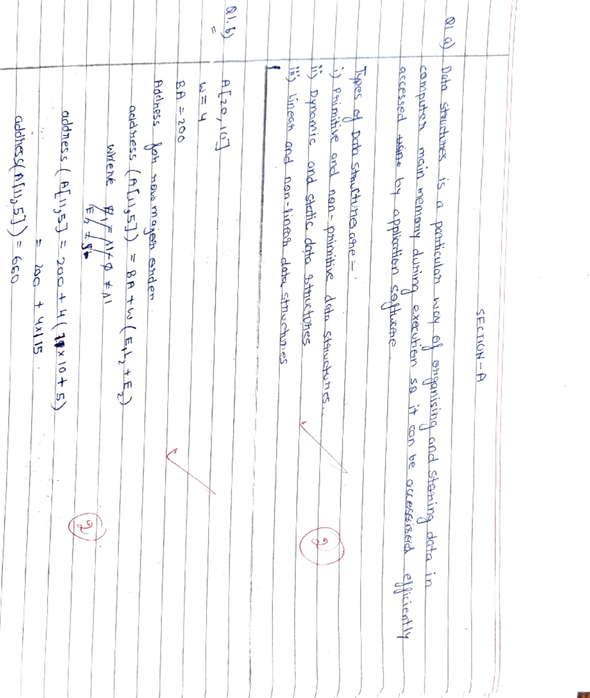 CT1 solution odd 2022 23 - SECTION-A a Daha ####### shuchumes IS a pcericulamwc e ...