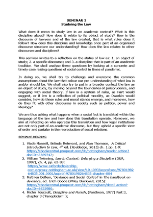 Reading Cases Notes Frame - School of Law Reading Cases (Research ...
