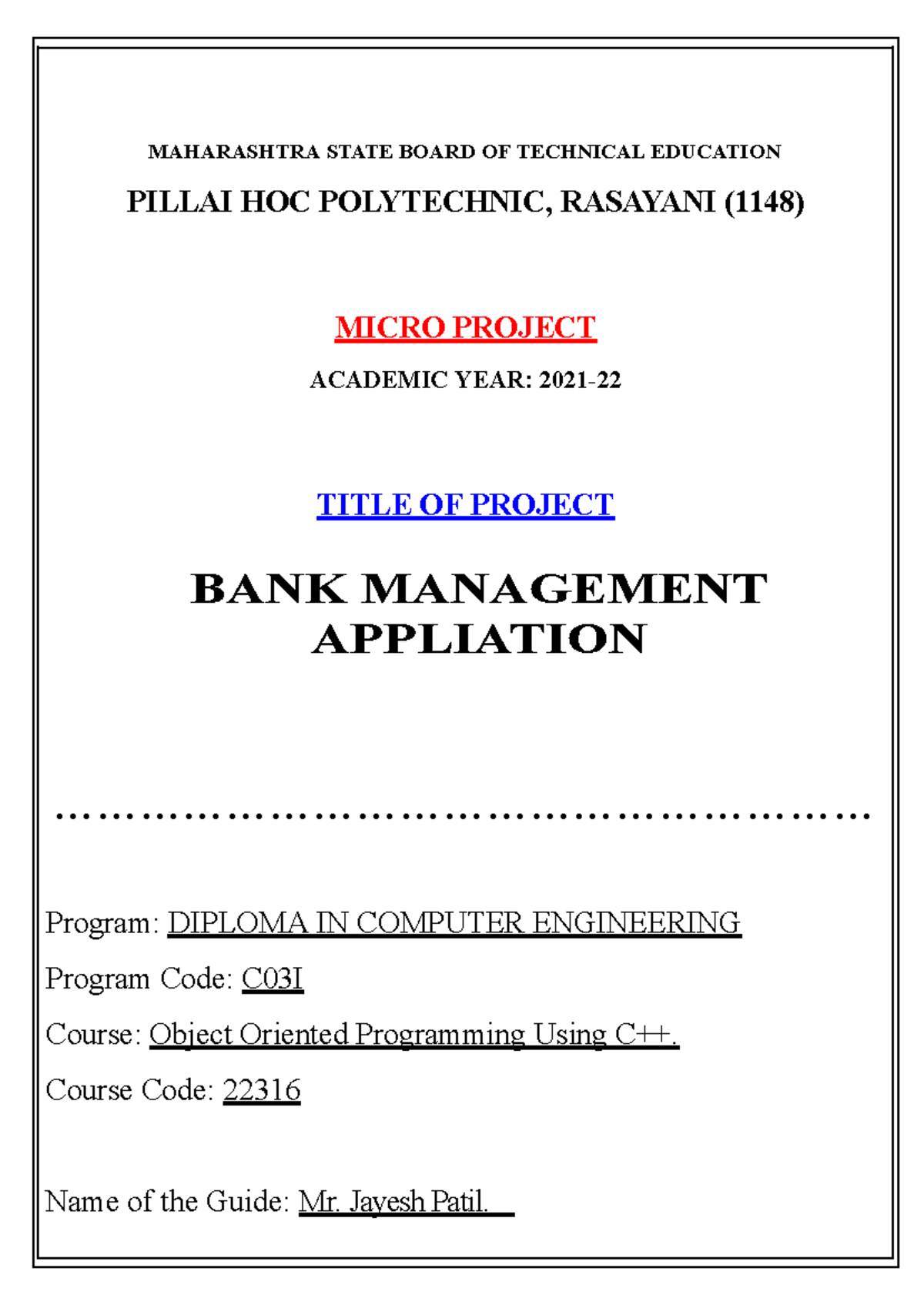 OOPmicroproject-(2111480159)hotel management system - object oriented ...