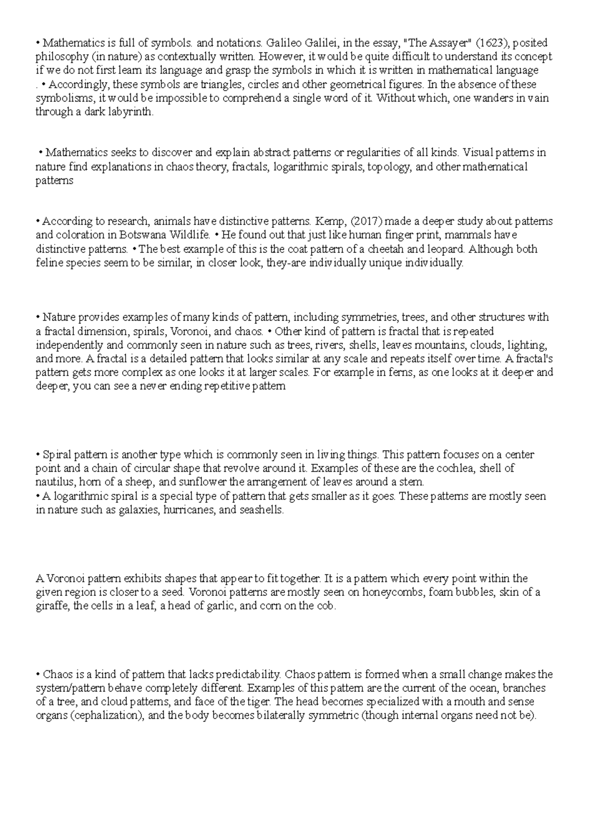 MMWPrelim Reviewer 1 - Mathematics seeks to discover and explain ...