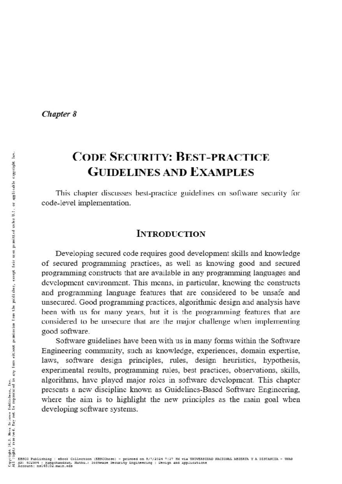 Code Security - information security - Studocu