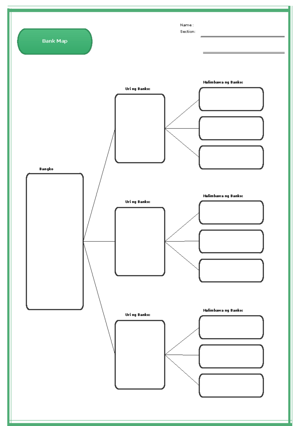 Persuasion Map Graphic Organizer - assessment of learning - Bangko Uri ...
