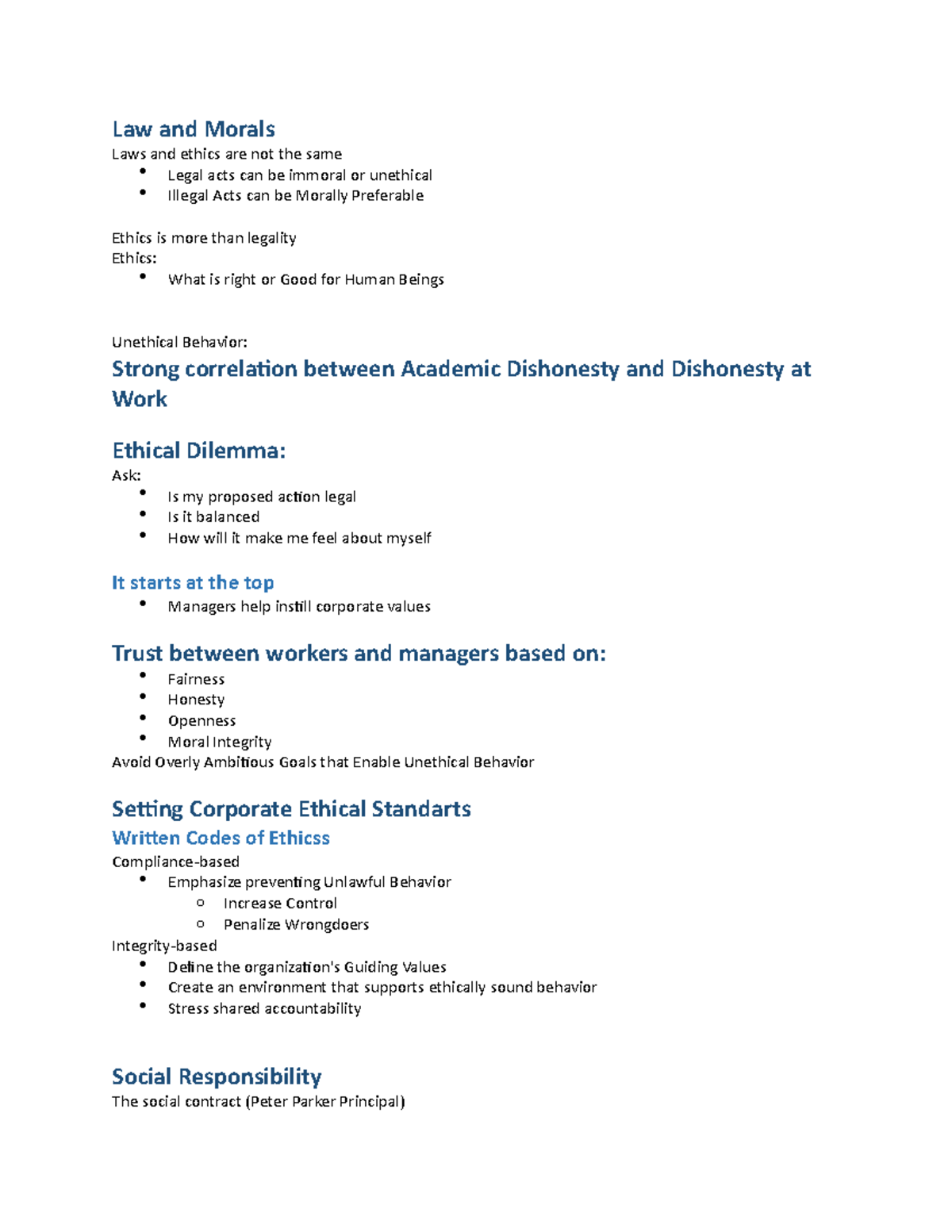 Law and Morals - Law and Morals Laws and ethics are not the same Legal ...