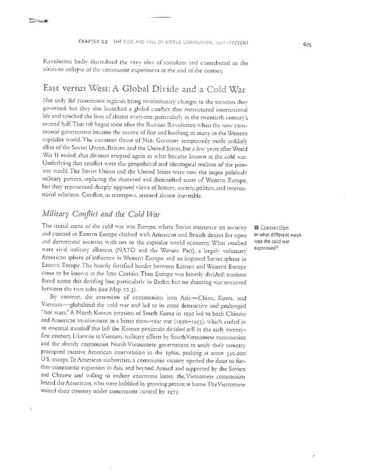 Cold War Reading - nope - Studocu