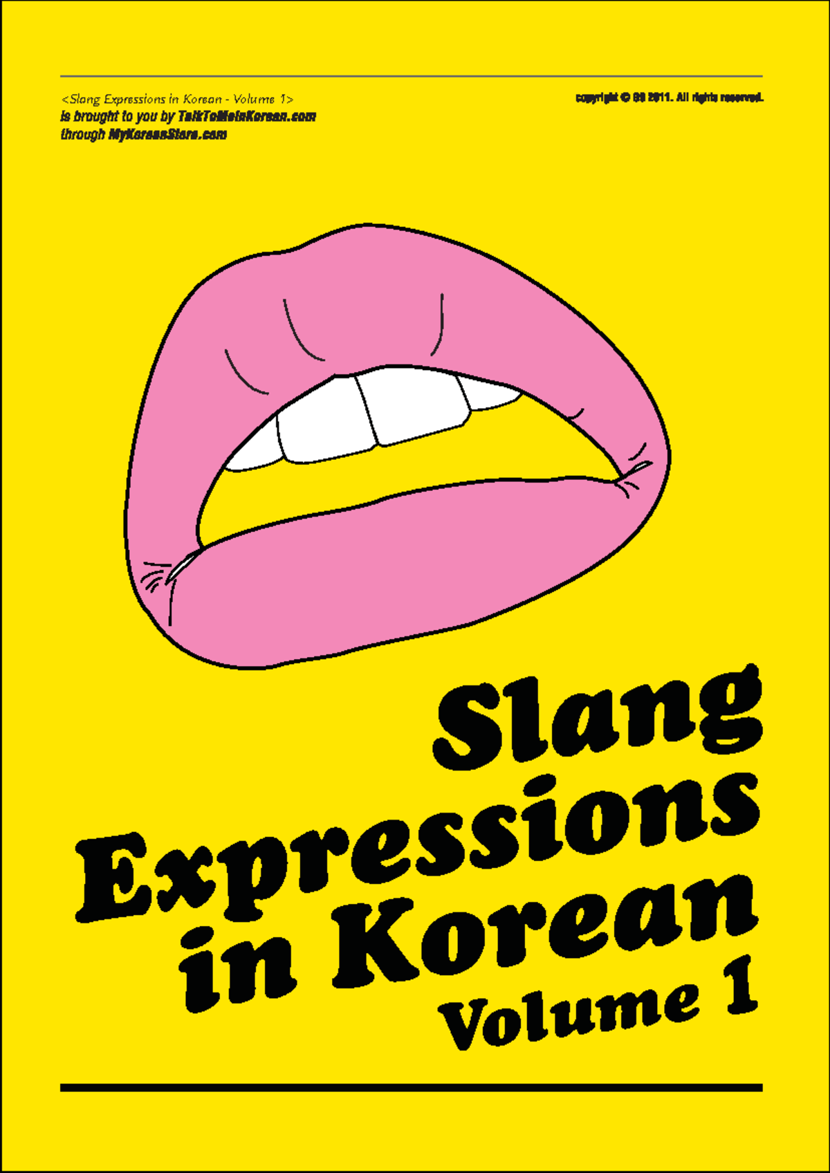 Ttmik Slang Expressions in Korean Volume 1 - Volume 1 - Studocu