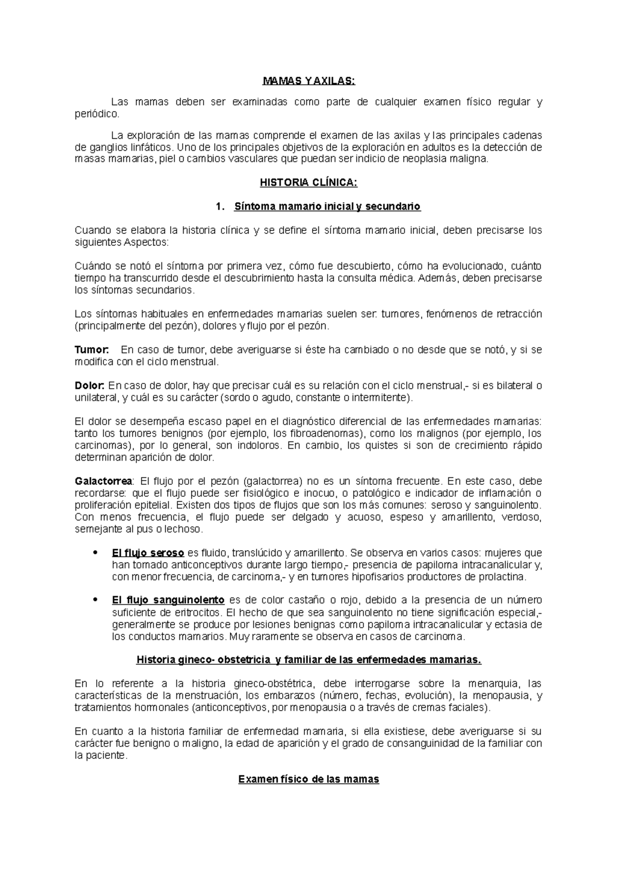 Mamas Y Axilas - Cáncer de mamá - MAMAS Y AXILAS: Las mamas deben ser ...