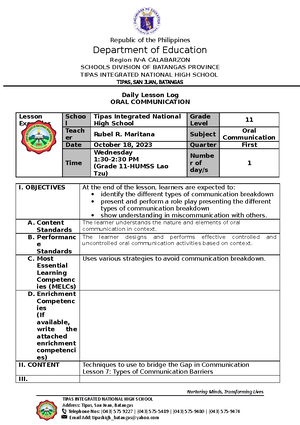 PE 12 HOPE 3 Q1 Module 1 Lesson 1 4 by Shine Edited 1 - DANCE Senior High School NOT Health ...