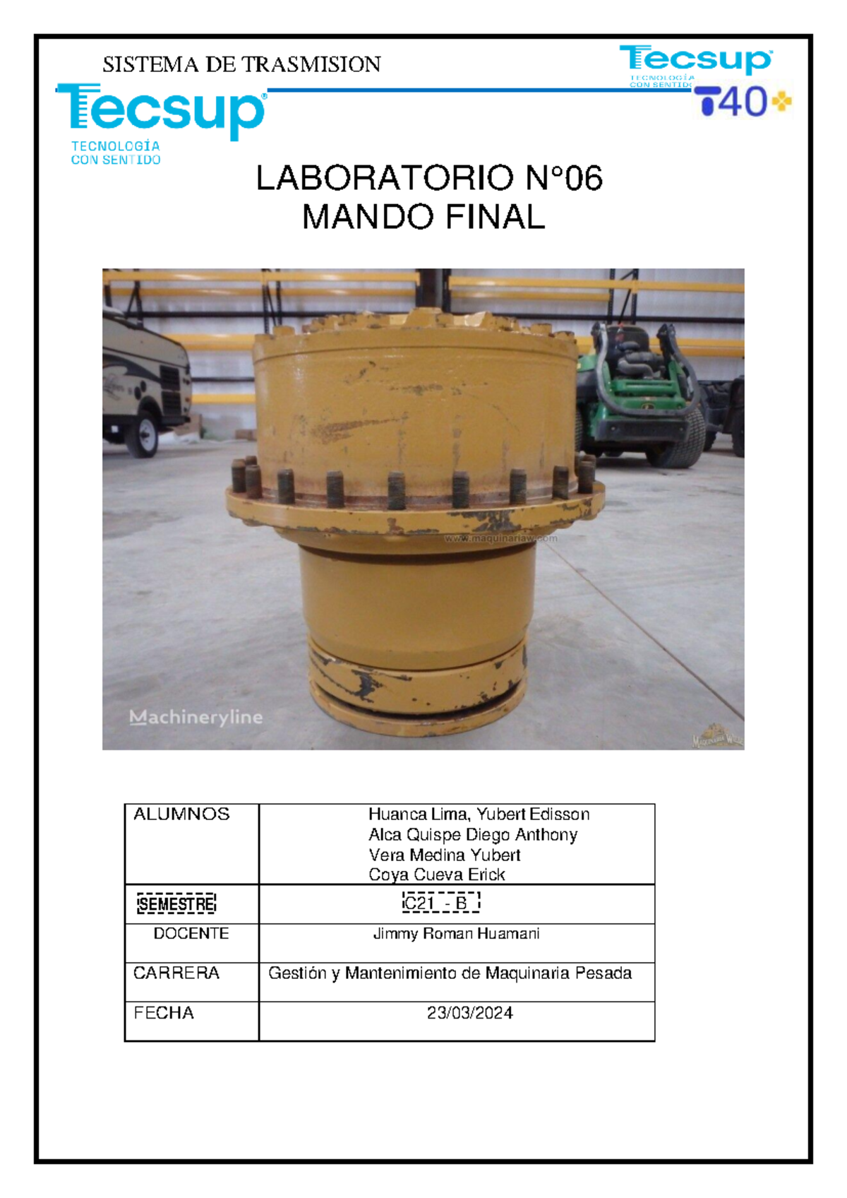 Mandos Final grupo 4 - LABORATORIO N° MANDO FINAL ALUMNOS Huanca Lima ...