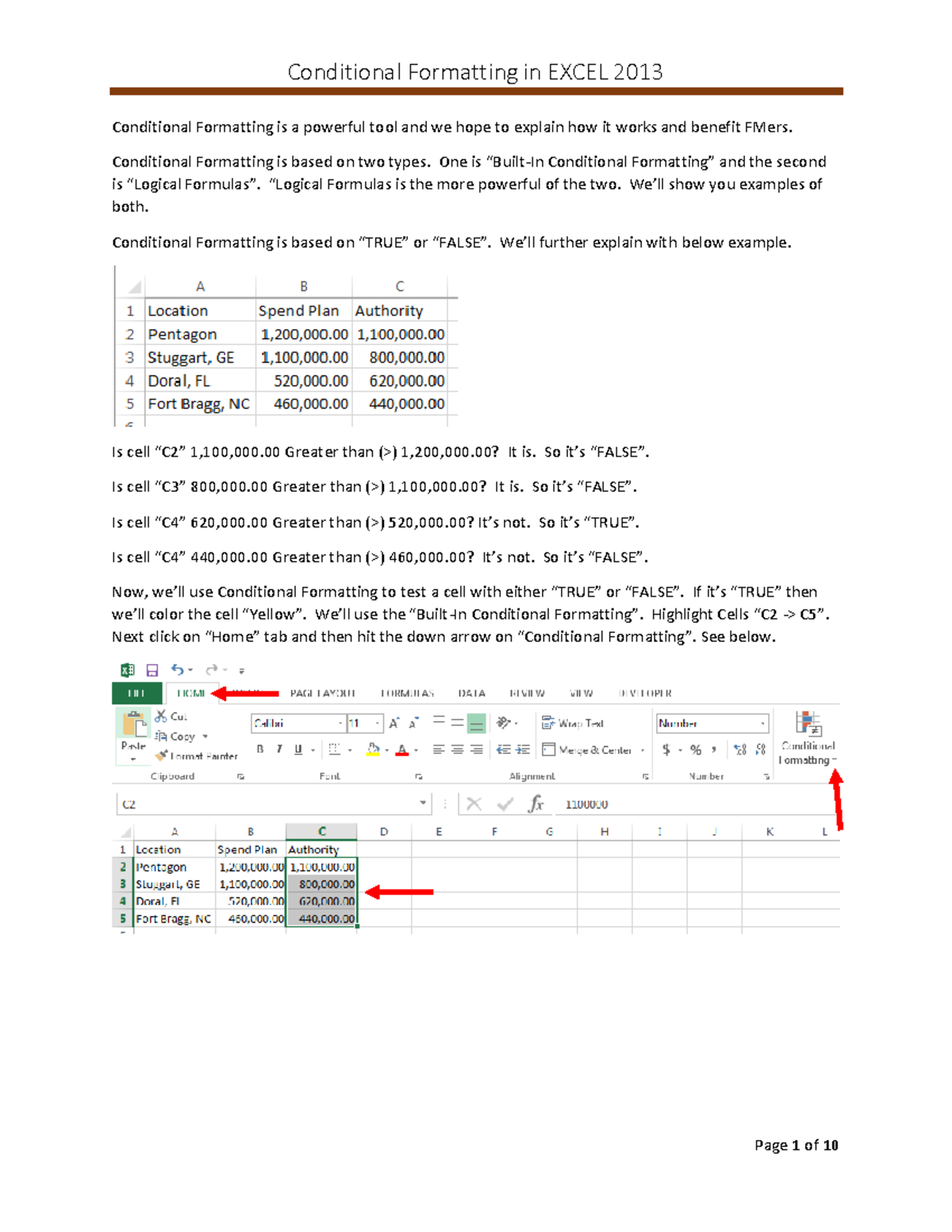 04 Conditional Formatting - Conditional Formatting is based on two ...