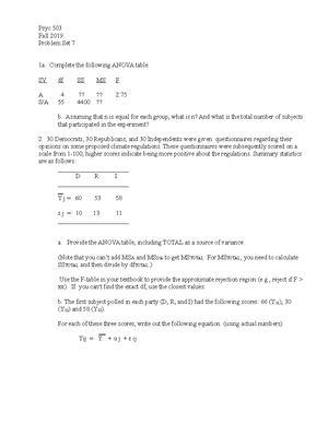 Lesson 9 - Lecture notes for Chapter 9 In statistical analysis and ...