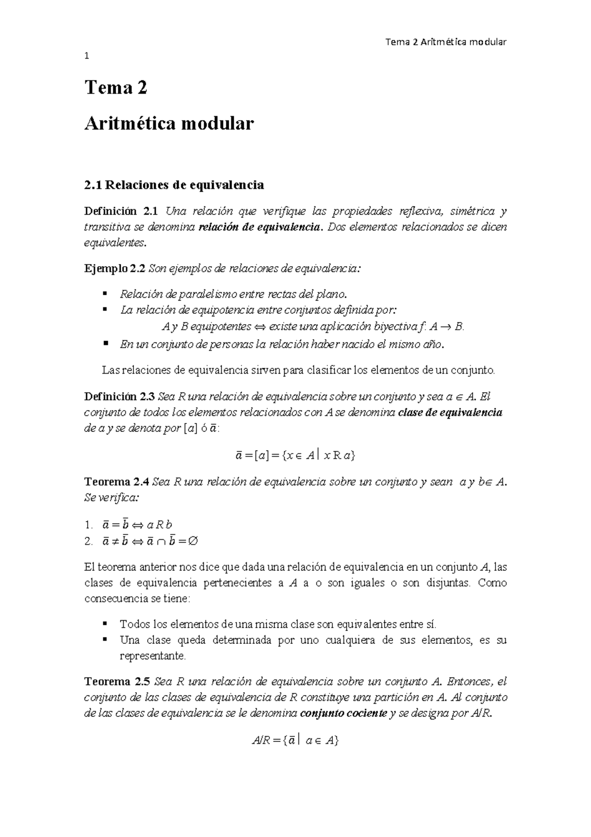 Tema2 aritmetica modular - 1 - Studocu