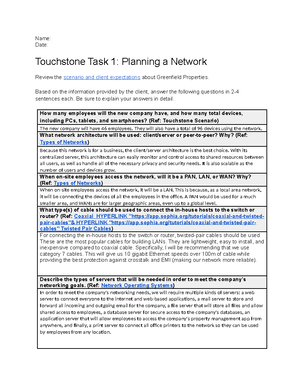 M4 - Milestone 4 - Intro to Networking - 1 27 / 28 that's 96% RETAKE 27 questions were answered ...