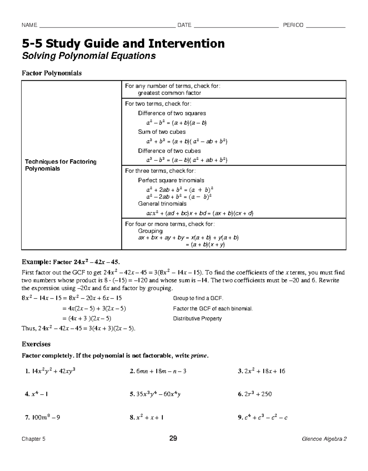 5.5 practice pdf - NAME ...