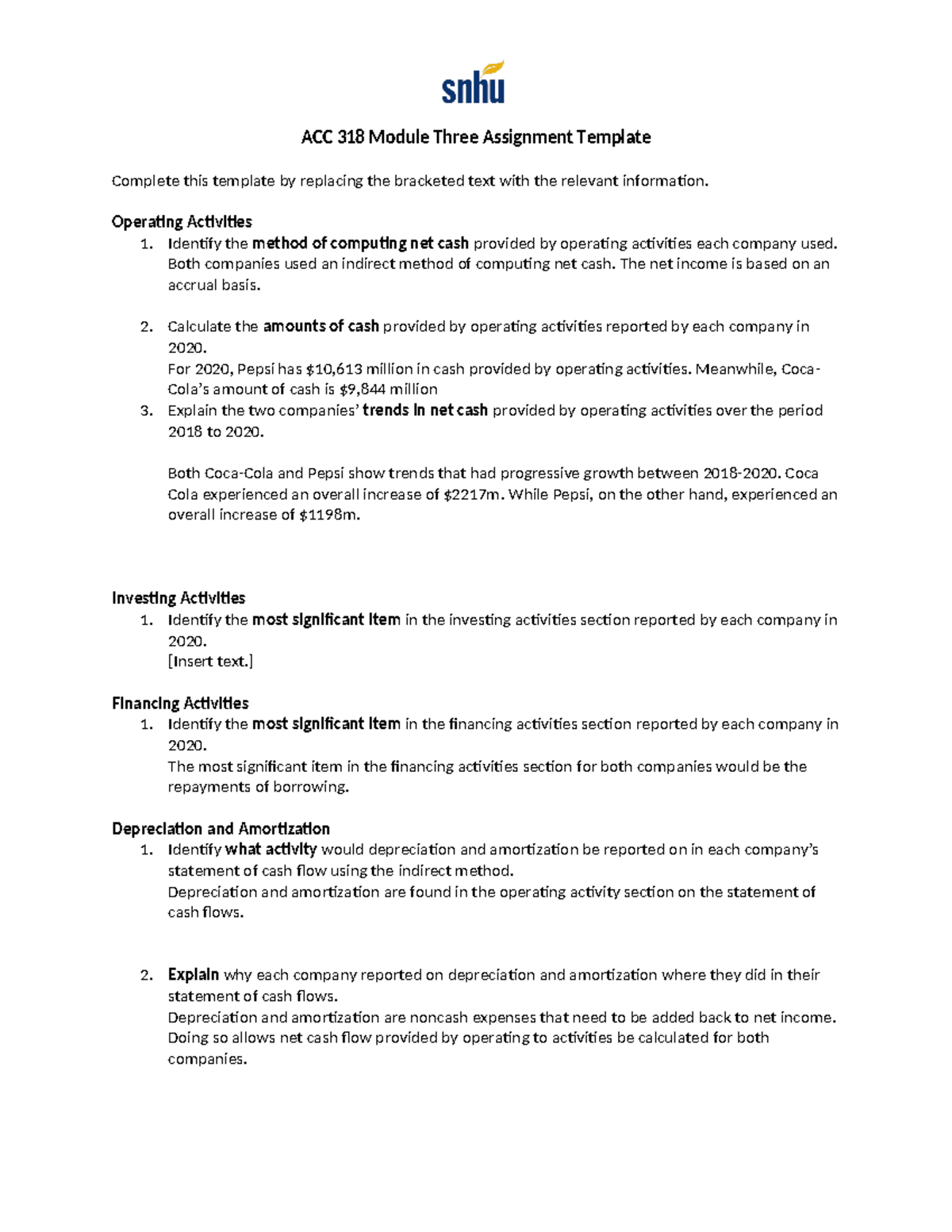 ACC 318 Module Three Assignment Taylor Busey - ACC 318 Module Three ...