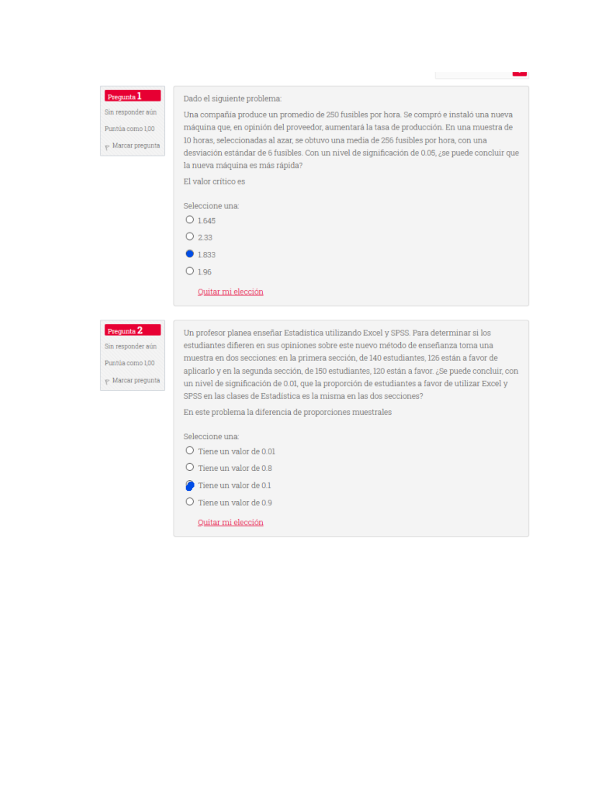 Segundo Examen Parcial Inferencia estadistica - Estadist Inferencial Para Psi - Studocu