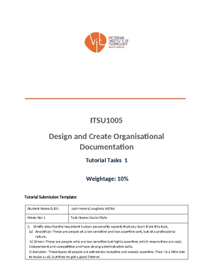 ITSU1003 5-9 - practice tutorial - ITSU IT Professional Practice ...