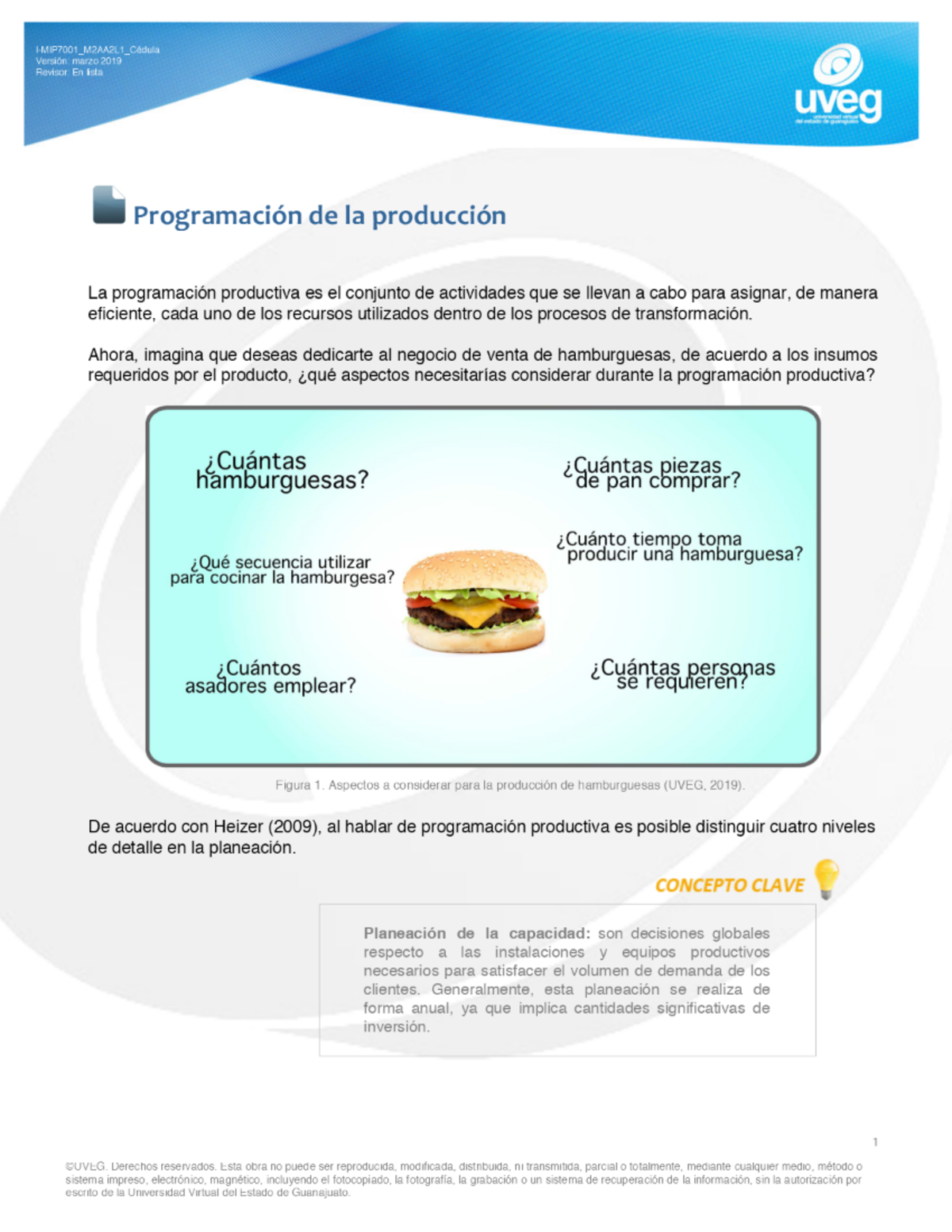 Programación de la producción - Sistemas de Producción - Studocu