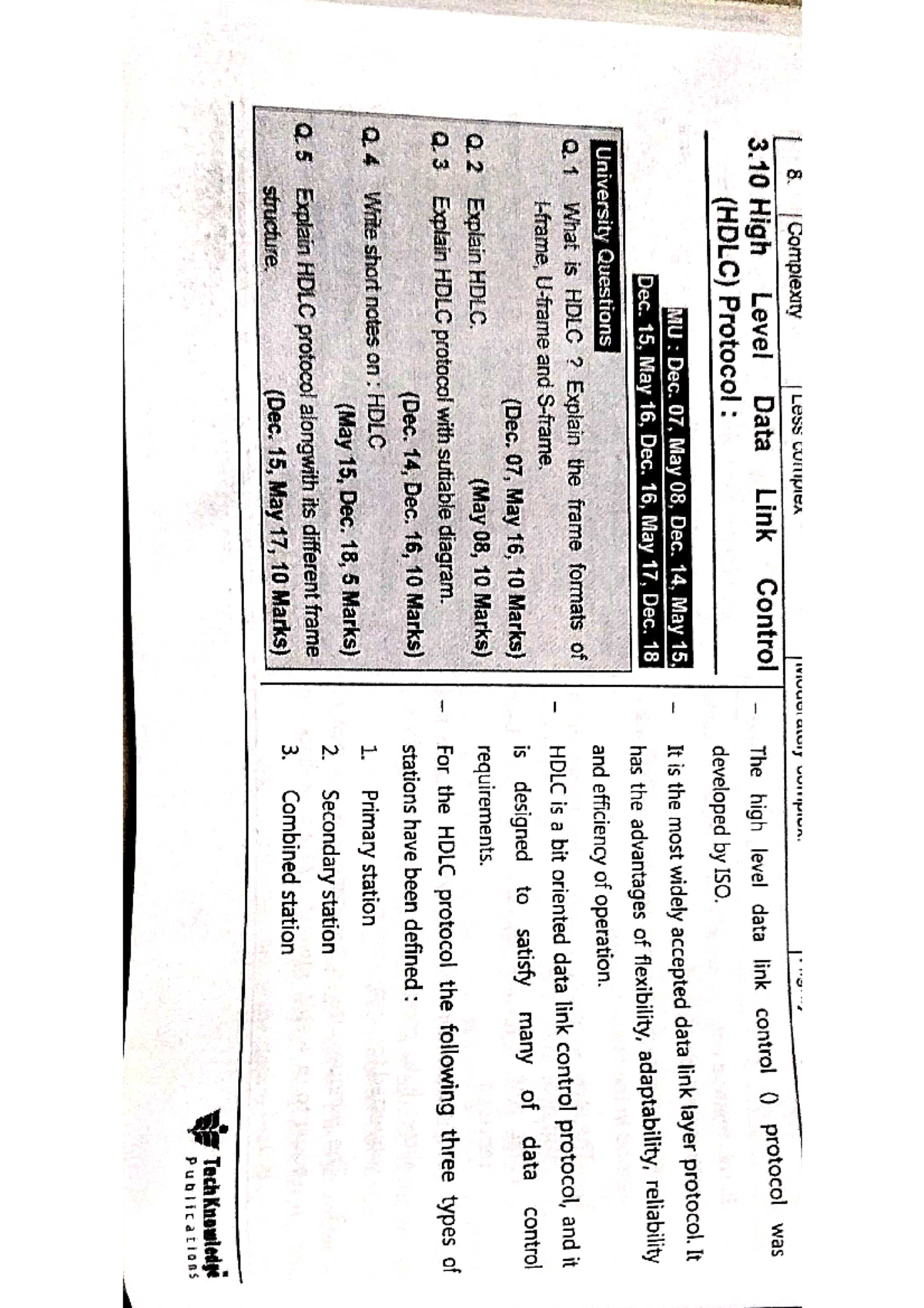 Cnnd qb solution - study material - Bachelor of Engineering in ...