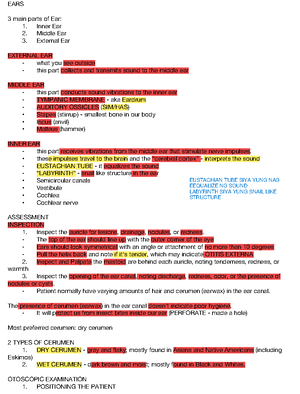 CHN 1 RLE Workbook - COMMUNITY HEALTH NURSING I RLE WORKBOOK AREA: DATE ...