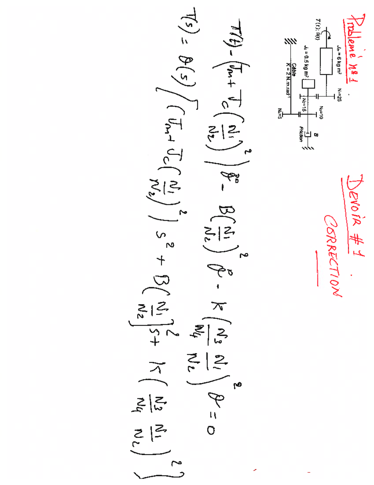 MEC788 - Devoir 1 - Correction prof - o ( (D o.(D 3 z 3 wq. z o o ) r-1 f [‘o * N J 2, C. 9 Ii ...