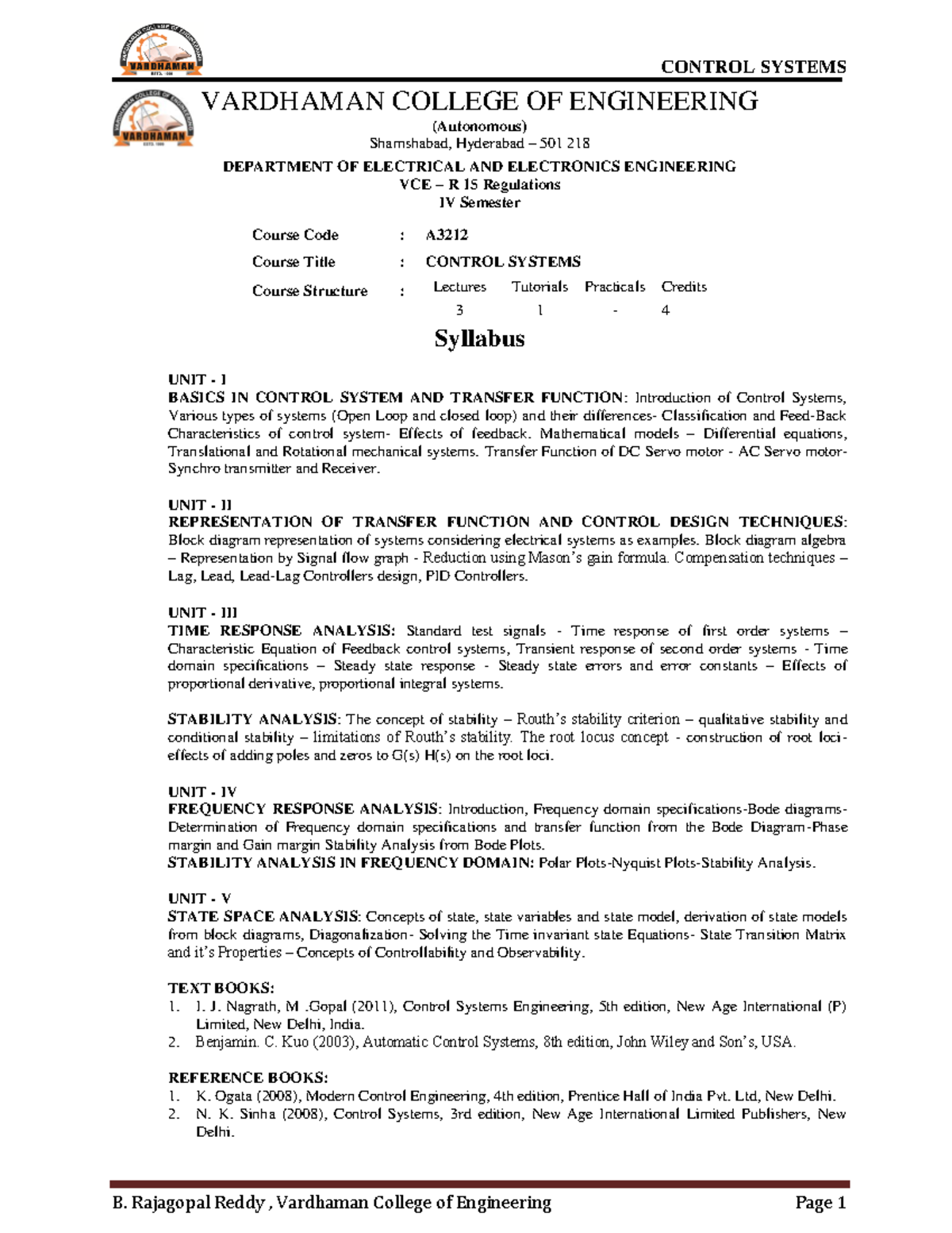 Control-Systems - CONTROL ENGINEERING IS MONITORING AND MAINTAING OF ...