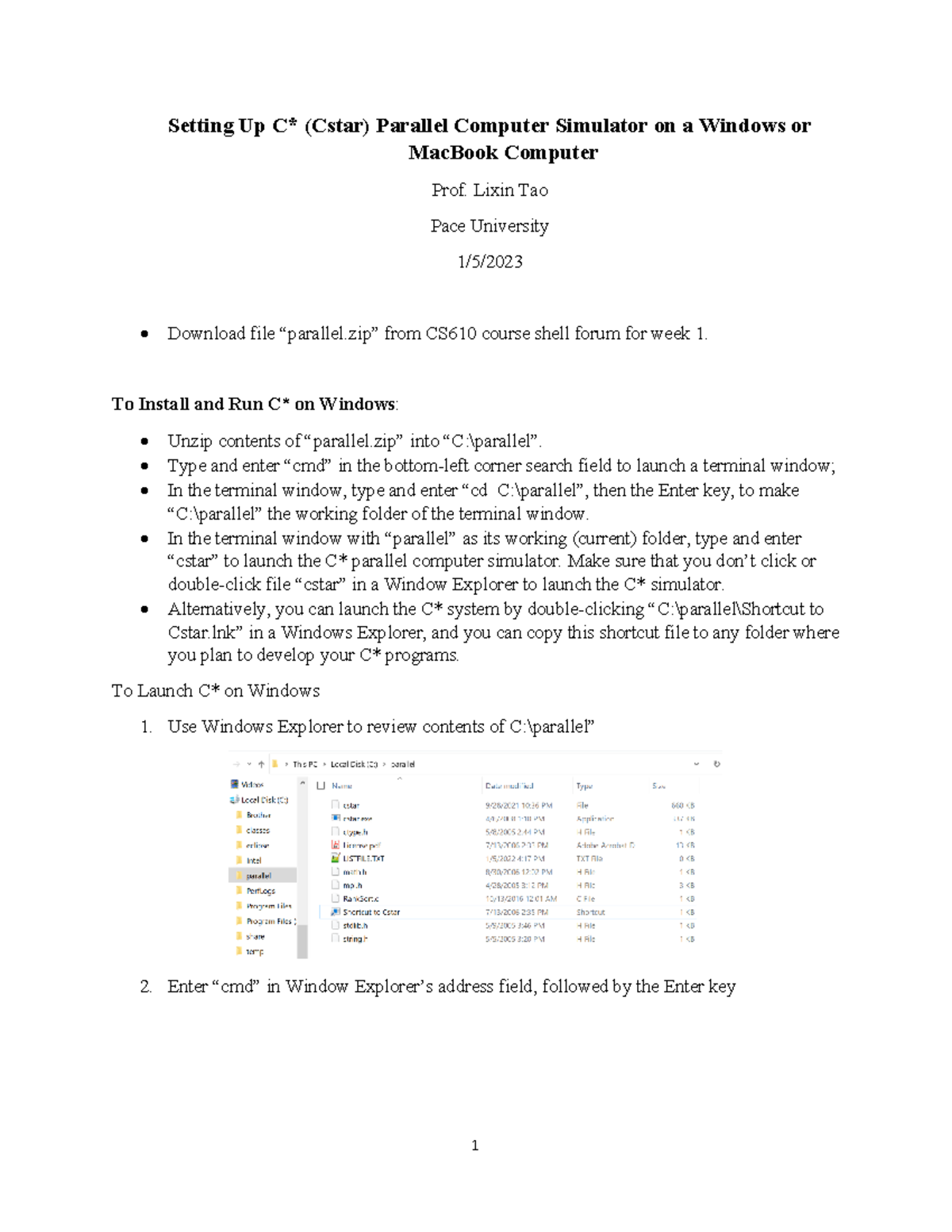 How to set up Cstar system-v3 - Setting Up C* (Cstar) Parallel Computer ...