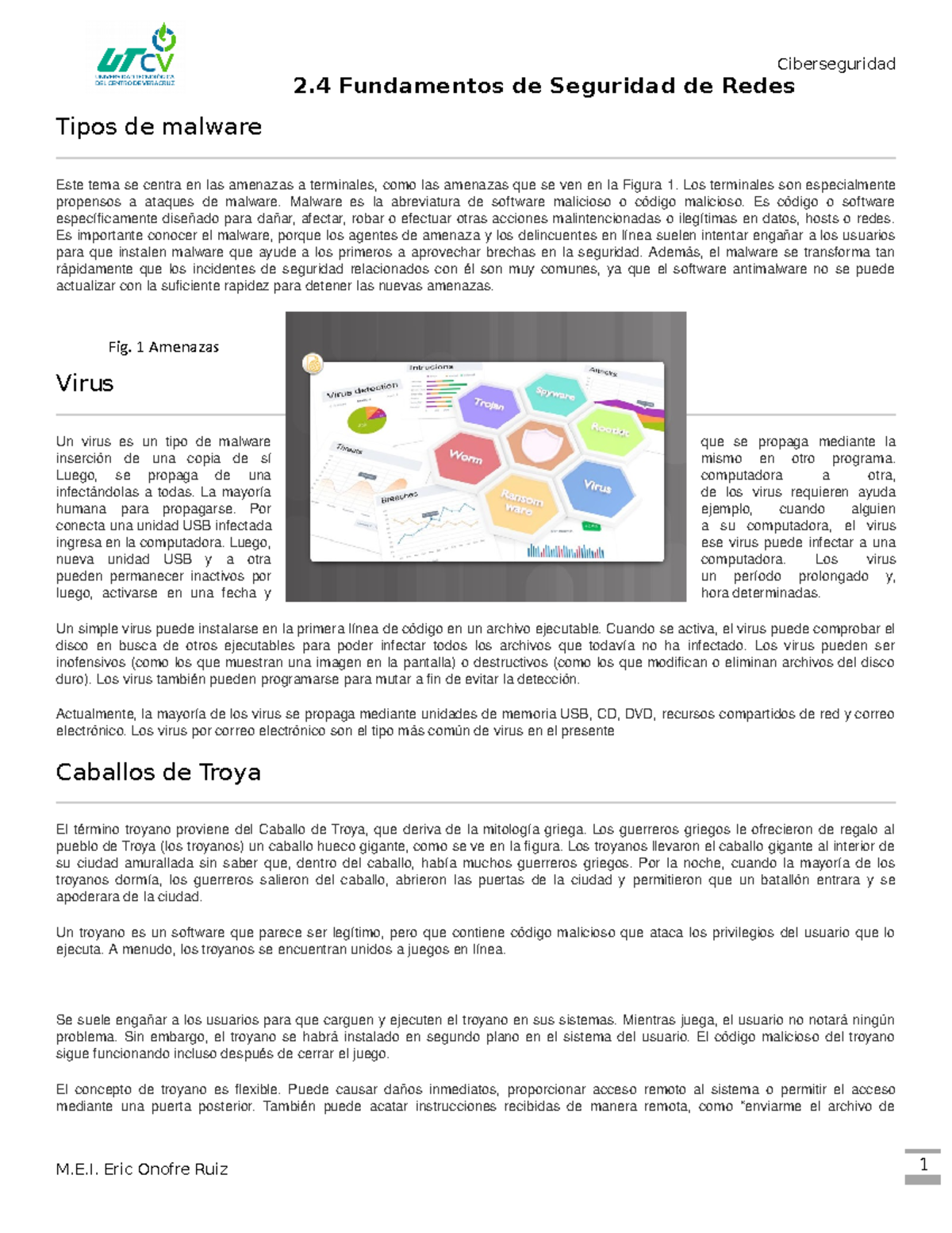 Actividad. Identifica el tipo de malware - 2 Fundamentos de Seguridad ...
