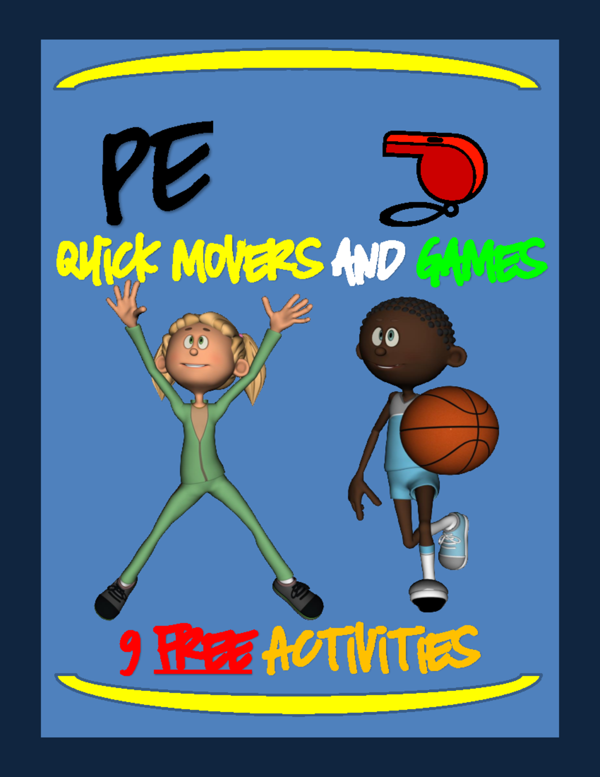 PEActivities Games 9Quick Moving Smalland Large Group Gamesforthe Gym-1 ...