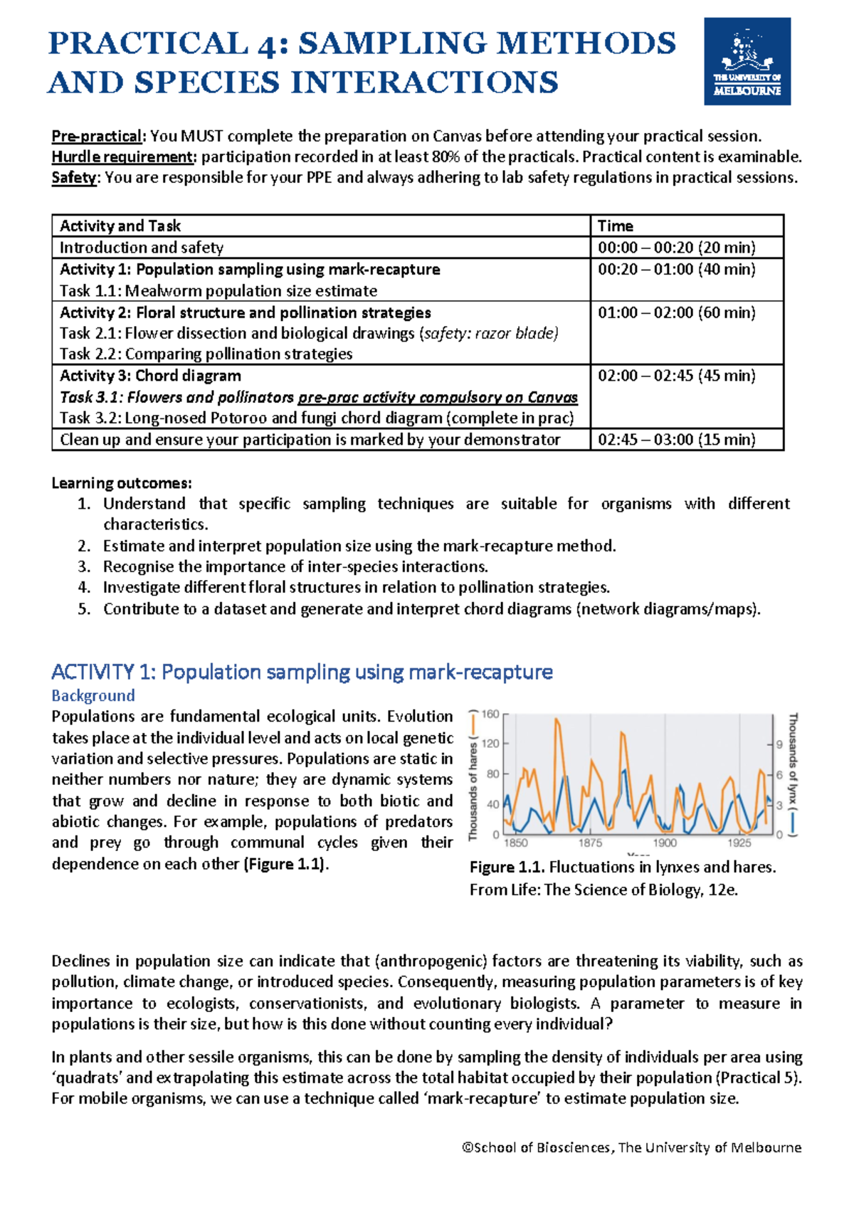Practical 4 worksheet student - Pre-practical: You MUST complete the ...